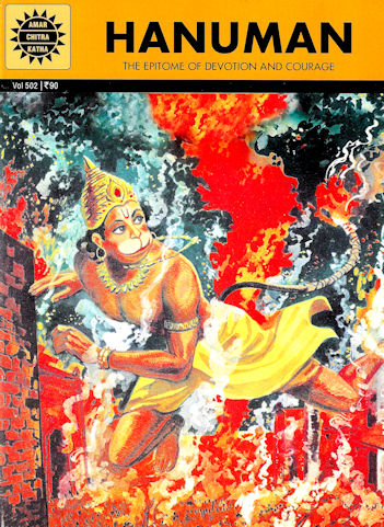 Hanuman: The Epitome of Devotion and Courage (Comic)