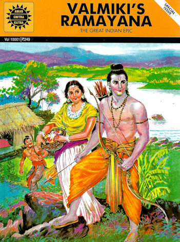 Valmiki's Ramayana - The Great Indian Epic (Comic)
