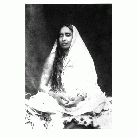 Sarada Devi photo, The Holy Mother, Shrine Pose S-1
