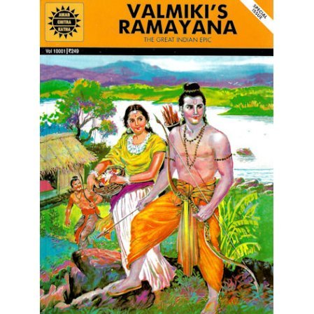 Valmiki's Ramayana - The Great Indian Epic (Comic)